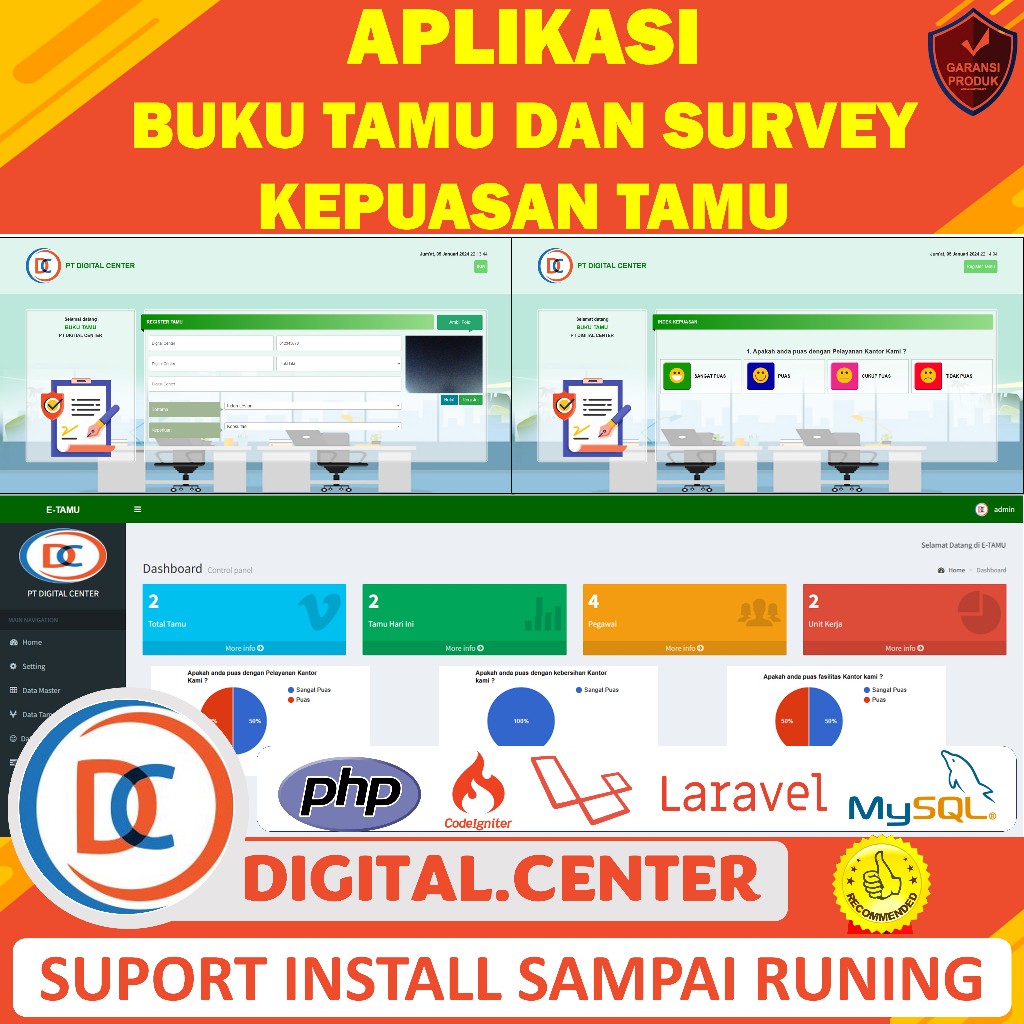 Jual Aplikasi Buku Tamu Berbasis Webcame dan Support webcam Siap Pakai | Shopee Indonesia