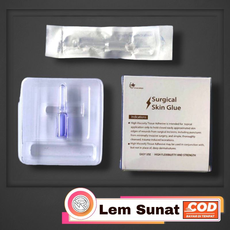 Jual Lem sunat super kuat,sunat modern,lem khitan,lem luka - SSG 0,5 ml,lem | Shopee Indonesia
