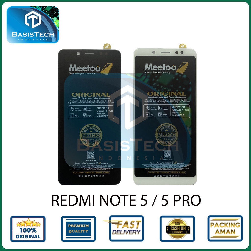 Jual LCD XIAOMI REDMI NOTE 5 PRO - NOTE 5 +TOUCHSCREEN - MEETOO ...
