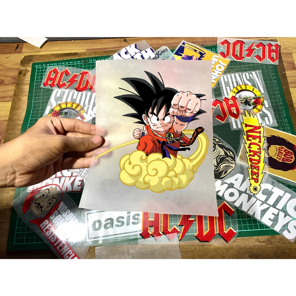 Jual SABLON SETRIKA DTF 10cm Anime satuan / Print DTF iron patch NARUTO ...