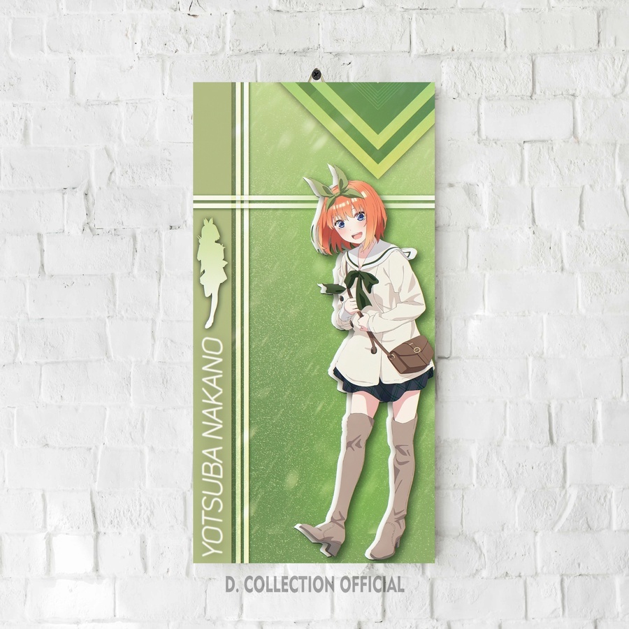 Jual Dekorasi Ruangan Aesthetic Anime Gambar Yotsuba Nakano Gotoubun ...