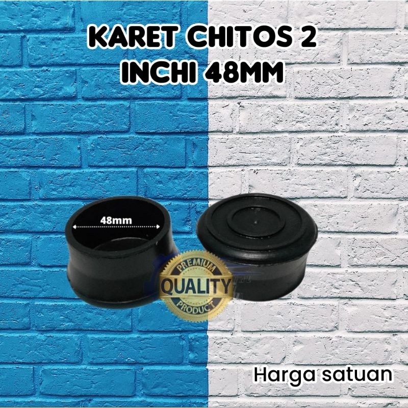 Jual Karet Chitos 2 inchi Diameter 48MM / Karet Besi Pipa 2 inch ...
