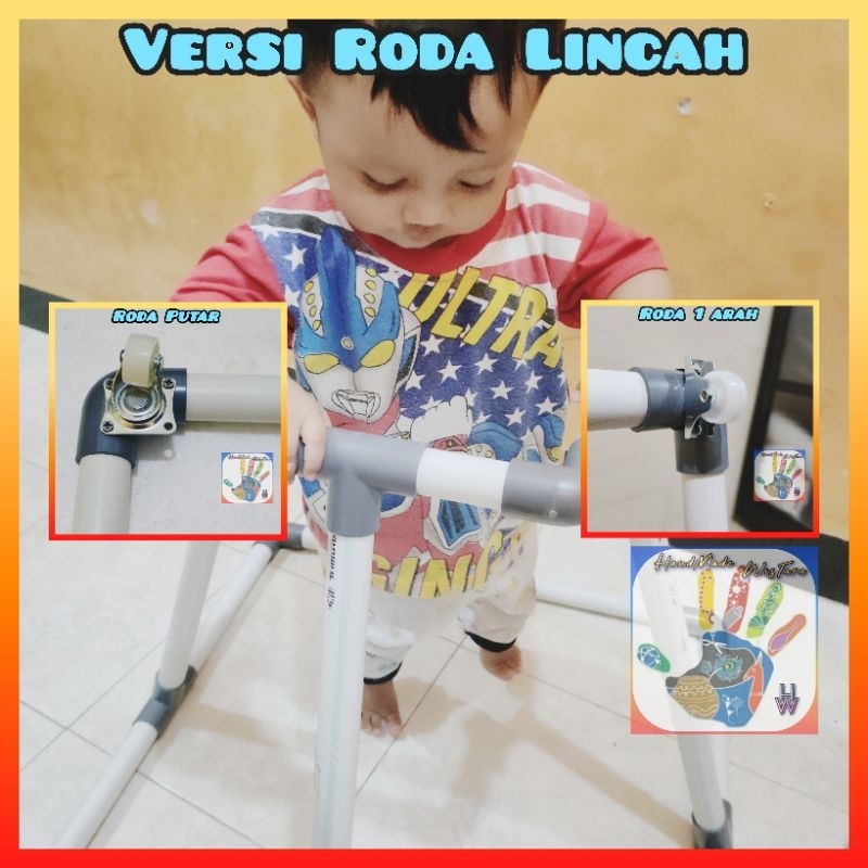 Jual Versi Roda | Alat Bantu Jalan Bayi / Baby Walker Berbahan Pipa PVC ...