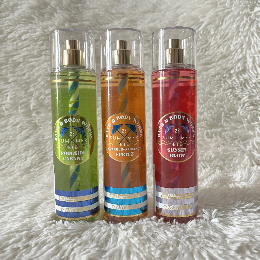 Jual SALE BBW Bath and Body Works Body Mist Parfum Fragrance 236 ml ...