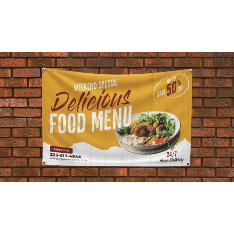 Jual Spanduk Banner Baliho Bahan Korea Tebal dan Doff Spanduk Toko ...