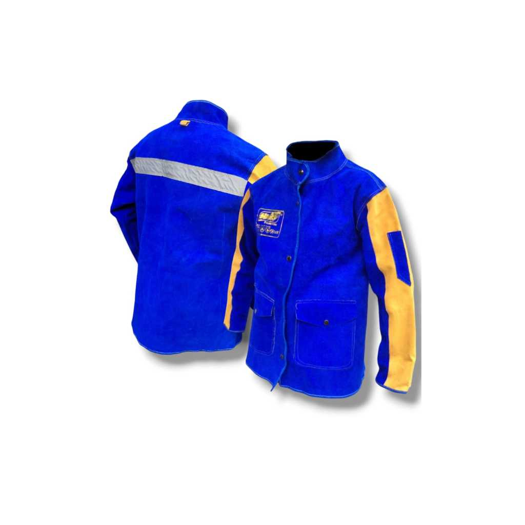 Jual JAKET LAS FULL KULIT / JAKET WELDING MORIO | Shopee Indonesia