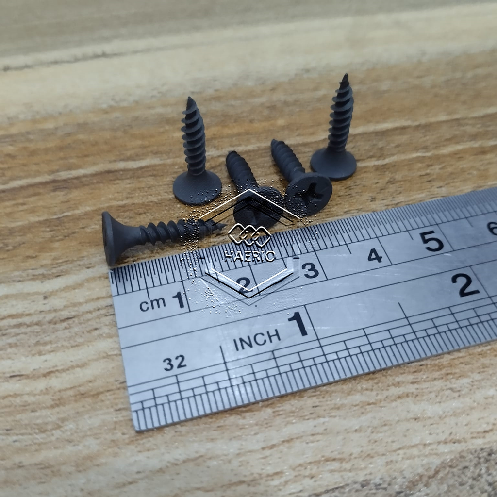 Jual Skrup gypsum 2cm Sekrup 6x3/4 inch sekrup panjang 2 cm skrup 6 x 3 ...