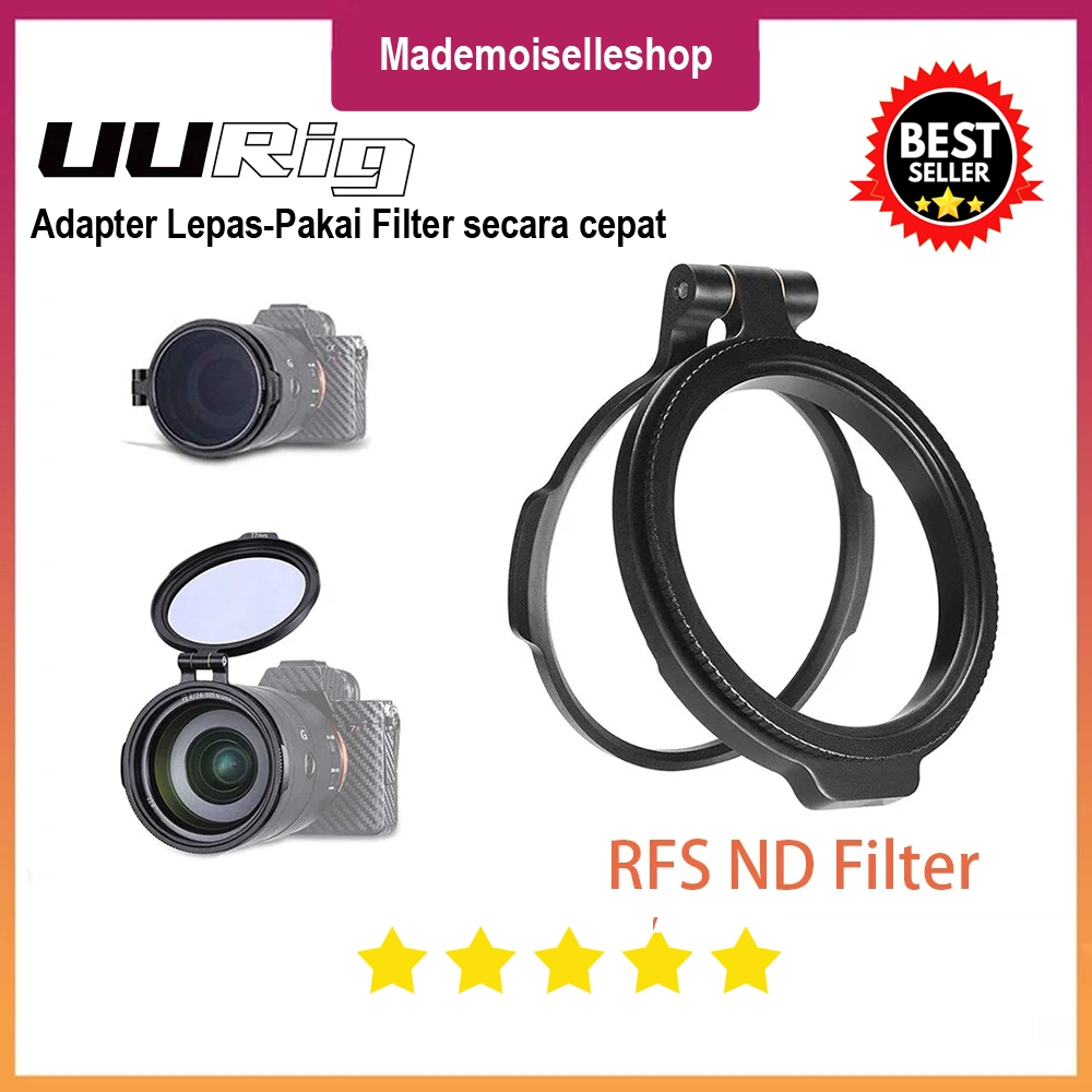 Jual UURIG Rapid Filter system 67mm - Adapter Quick Release Filter ND ...