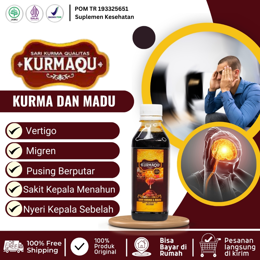Jual Obat sakit kepala vertigo migrain migren pusing berputar putar ...