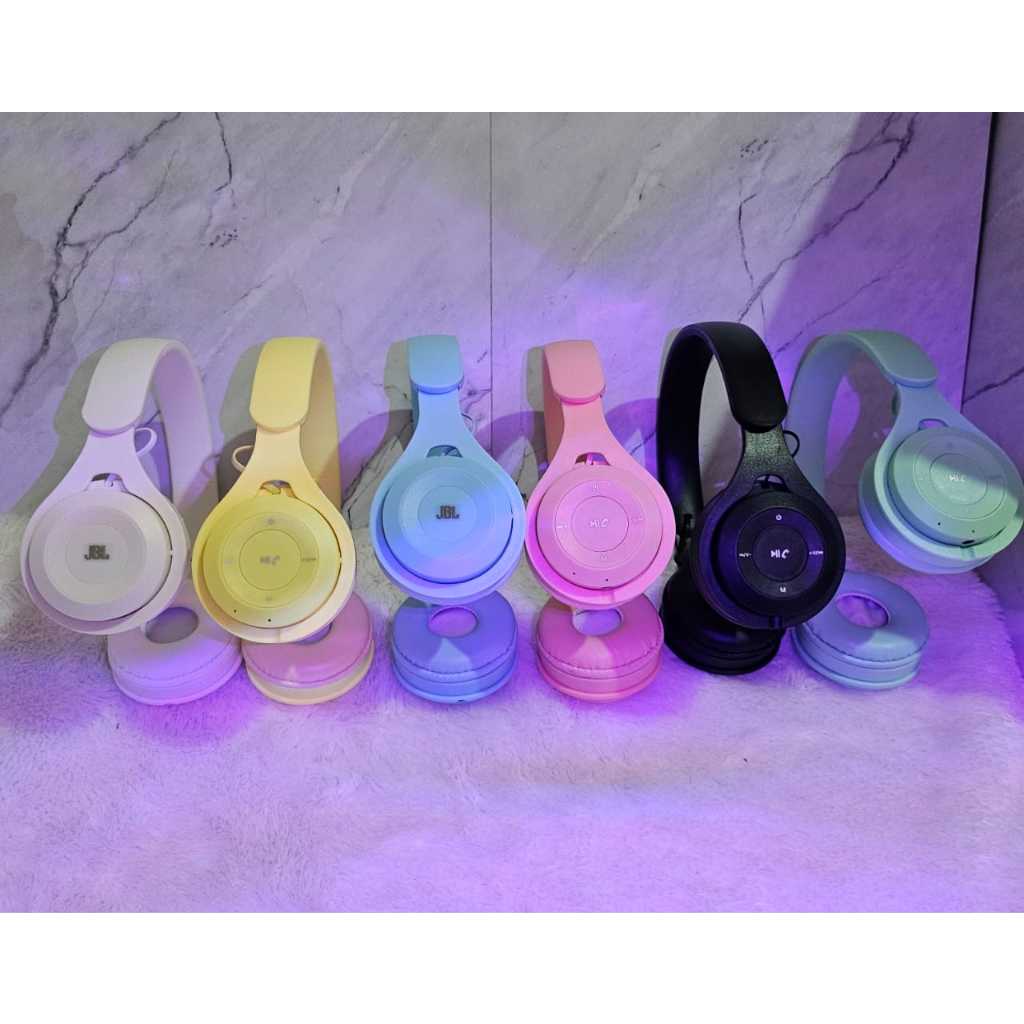 Jual HEADPHONE KABEL/HF BLUETOOTH/HF BT BANDO MACARON Y08/Y08 BT 5.0 ...