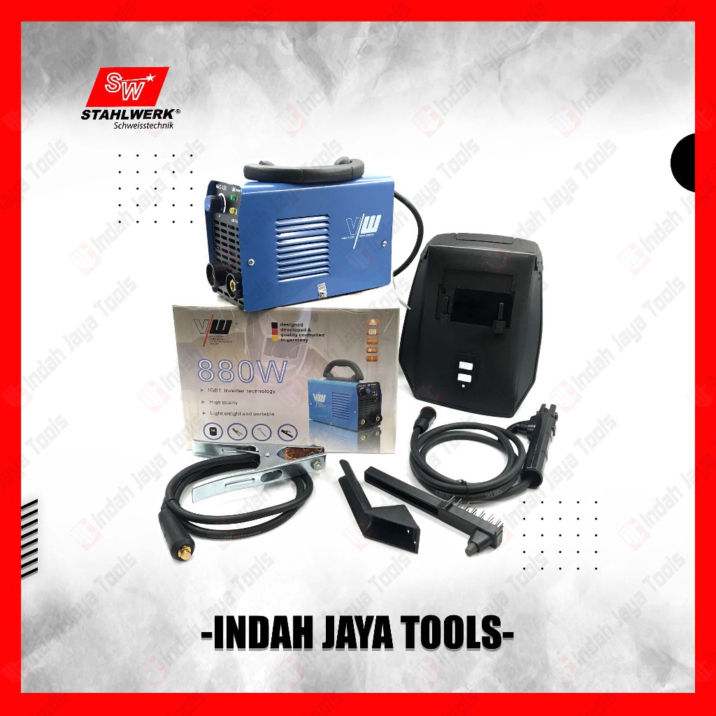 Jual STAHLWERK ARC-120 Mesin Las Listrik Inverter 120 MMA Travo IGBT | Shopee Indonesia