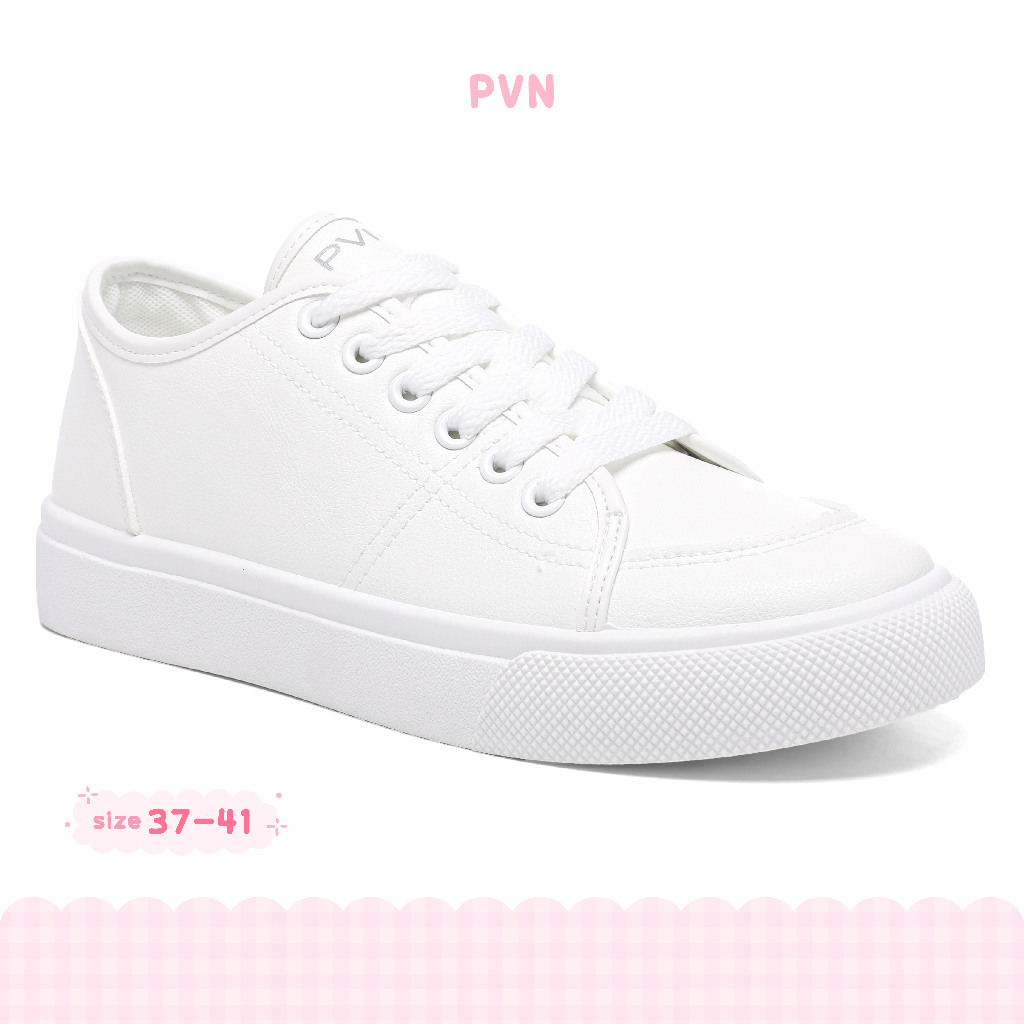Jual PVN Sona Sepatu Sneakers Wanita Sport Shoes White 000 | Shopee ...