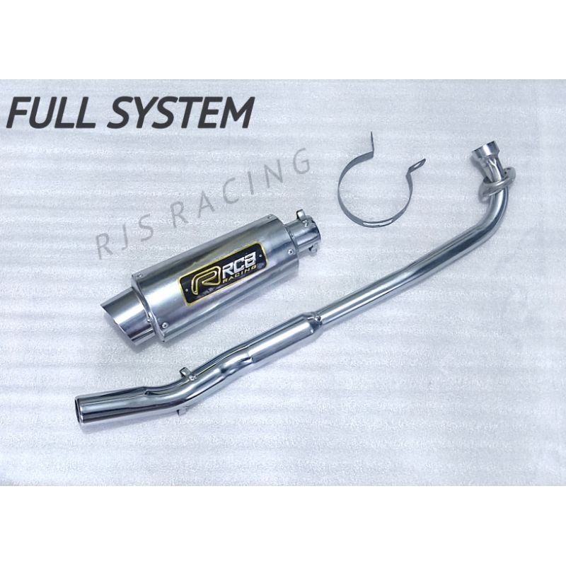 Jual knalpot racing RCB jupiter z suprax 125 revo absolute vega karisma ...
