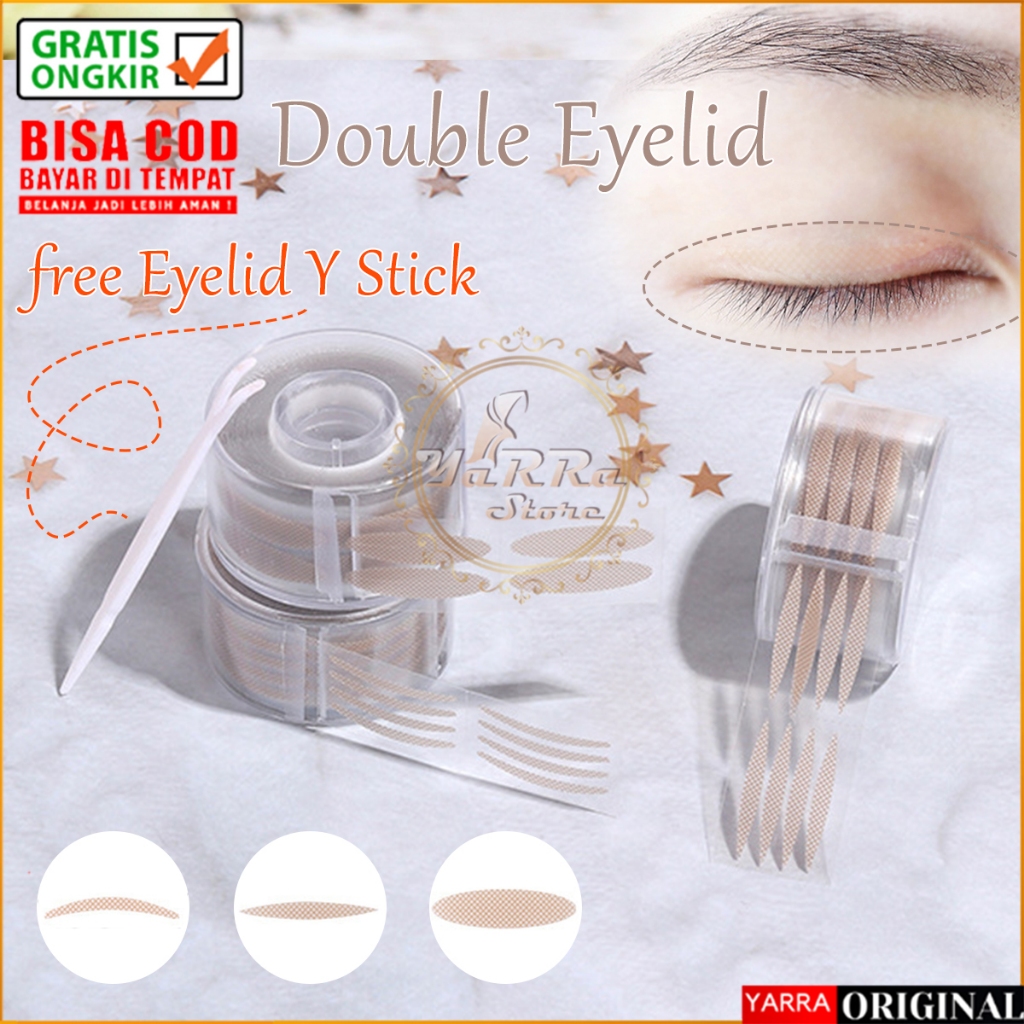Jual Skot Mata Jaring Transparan Stiker Kelopak Lipatan Mata Eyelid ...