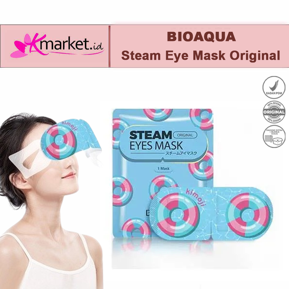 Jual BIOAQUA Masker Mata Steam Eye Mask Lavender/Rose/Original/Marigold ...