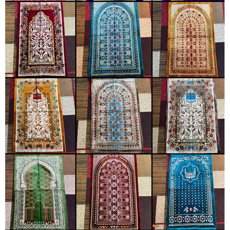 Jual SEJADAH TURKEY UKURAN BESAR 68x120 MOTIF TERLENGKAP | Shopee Indonesia