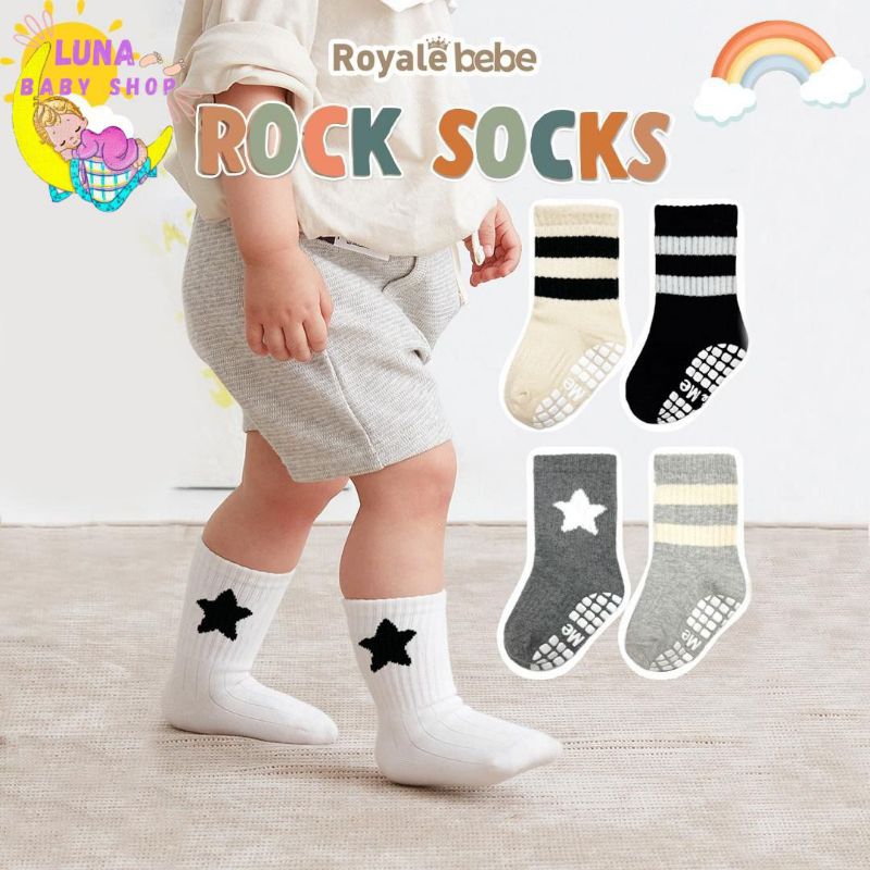 Jual Royale Bebe - Kaos Kaki Bayi (2in1 Rockstar Socks) | Shopee Indonesia
