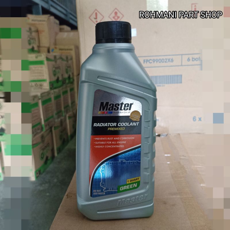 Jual MASTER Air Radiator Coolant Premixed Netral 946mL | Shopee Indonesia