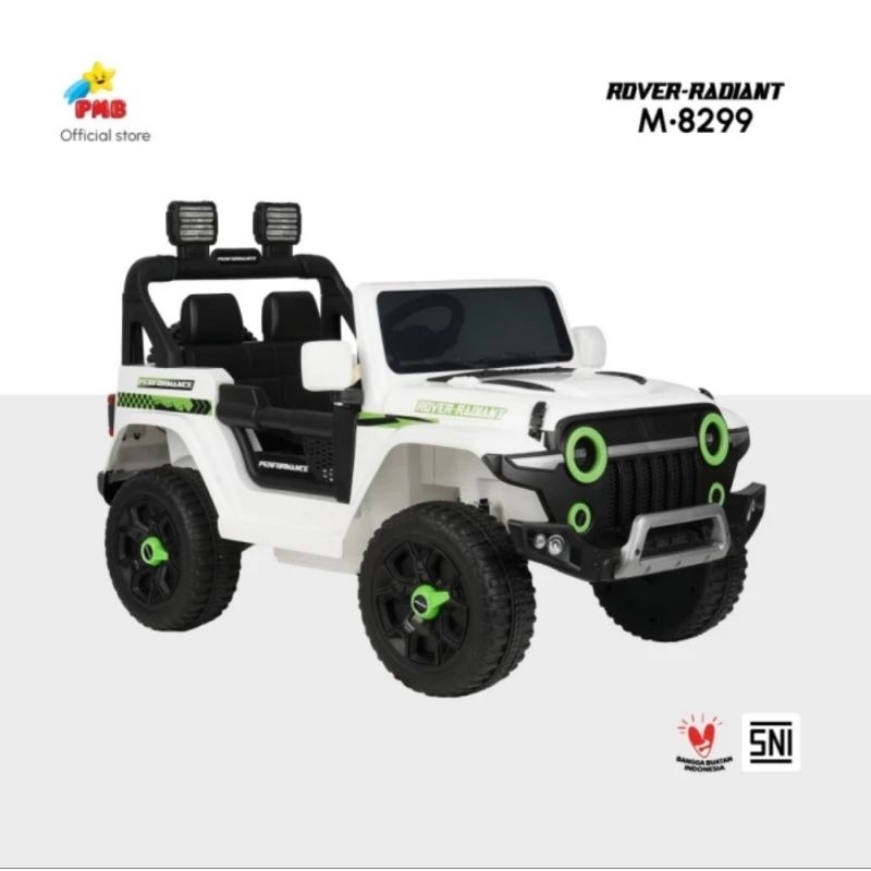 Jual Mainan Anak Mobil Aki PMB M8299 Jeep Rover Radiant M-8299 M 8299 ...