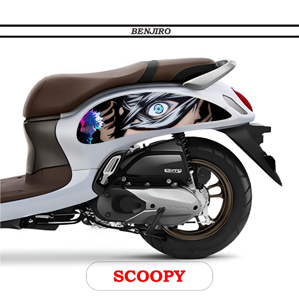 Jual Striping Honda Scoopy | Motif Gojo Satoru | Striping Premium ...