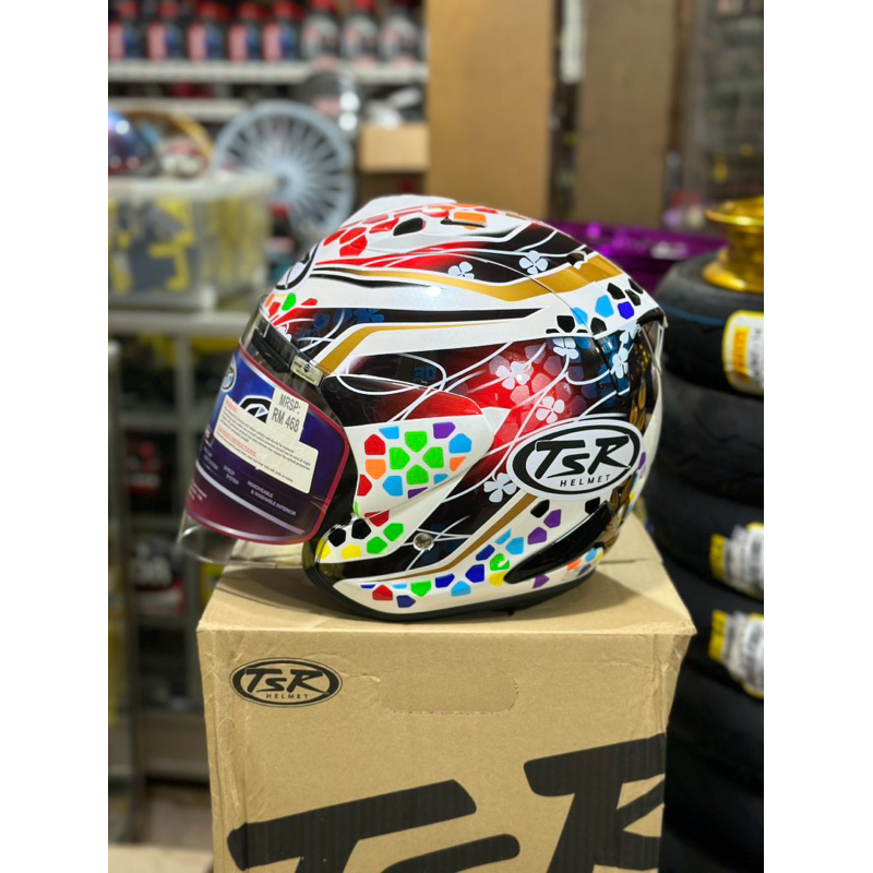 Jual HELM TSR RAM 5 NAKAGAMI GP2 | Shopee Indonesia