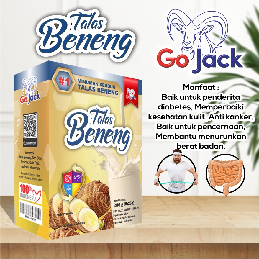 Jual (BELI 2 GRATIS 1) Talas Beneng - Minuman Serbuk Instan Sari Talas ...