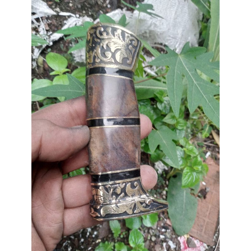 Jual ASESORIS GAGANG HENDEL HULU GOLOK PISAU | Shopee Indonesia