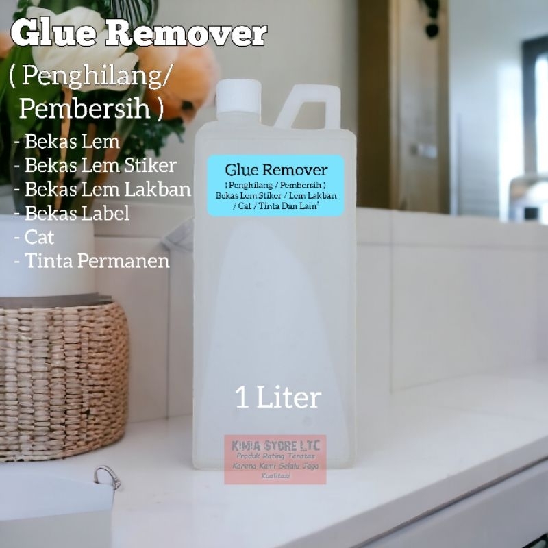 Jual PENGHAPUS BEKAS LEM STIKER 1 LITER / PEMBERSIH BEKAS LEM STIKER ...