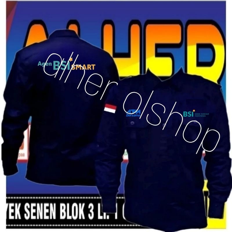 Jual kemeja BSI Link baju BSI Link seragam BSI Link Pdh BSI Link kemeja ...