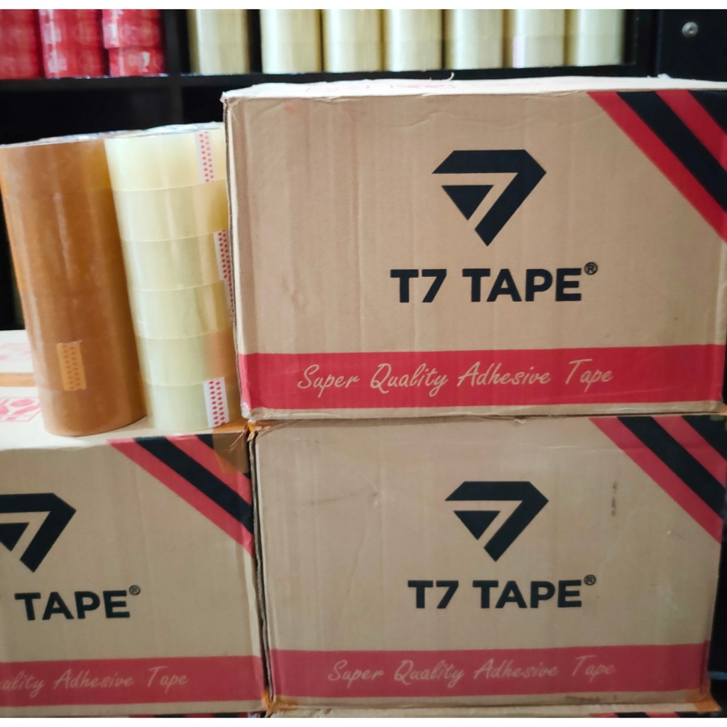 Jual Lakban 1 Dus 45mmx100yard 2 Inch 1 kardus Isi 72 roll Selotip Opp ...