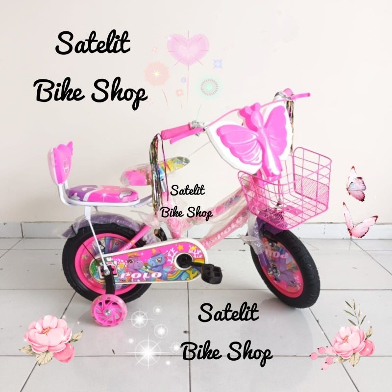 Jual Sepeda Mini Kids Bicycle Anak Perempuan Ukuran 12 Inch Legend ...