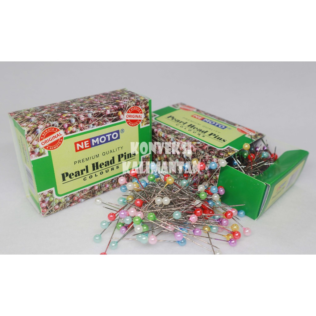 Jual Jarum Pentul Premium / Jarum Pentul NEMOTO Original 25g | Shopee ...