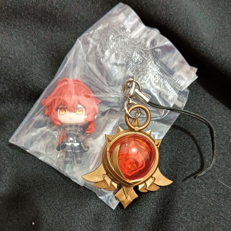 Jual Genshin Impact Official Merch Mini Figure Bushiroad Vol. 1 Diluc ...