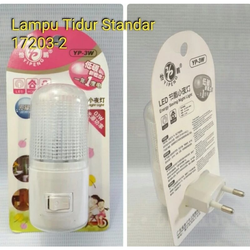Jual Lampu Tidur LED 1Watt Cahaya Lampu Putih | Shopee Indonesia