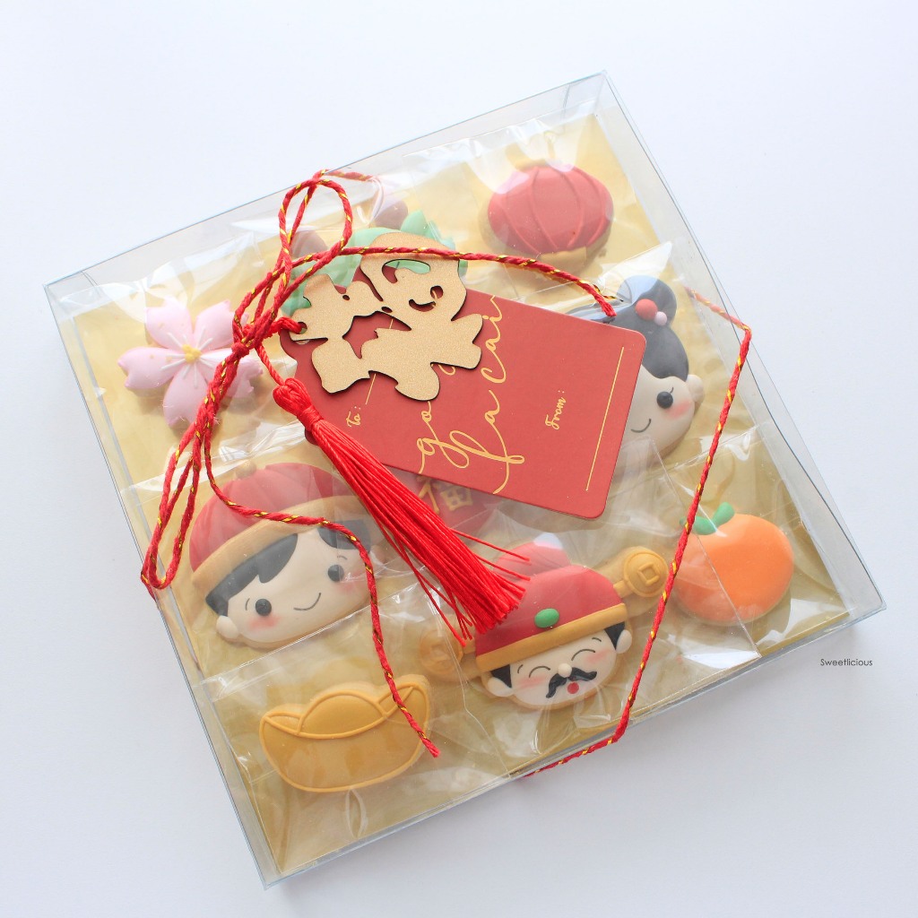 Jual CNY Mini Cookies | Kukis Imlek Isi 9pcs - Sugar Cookies / Kukis ...
