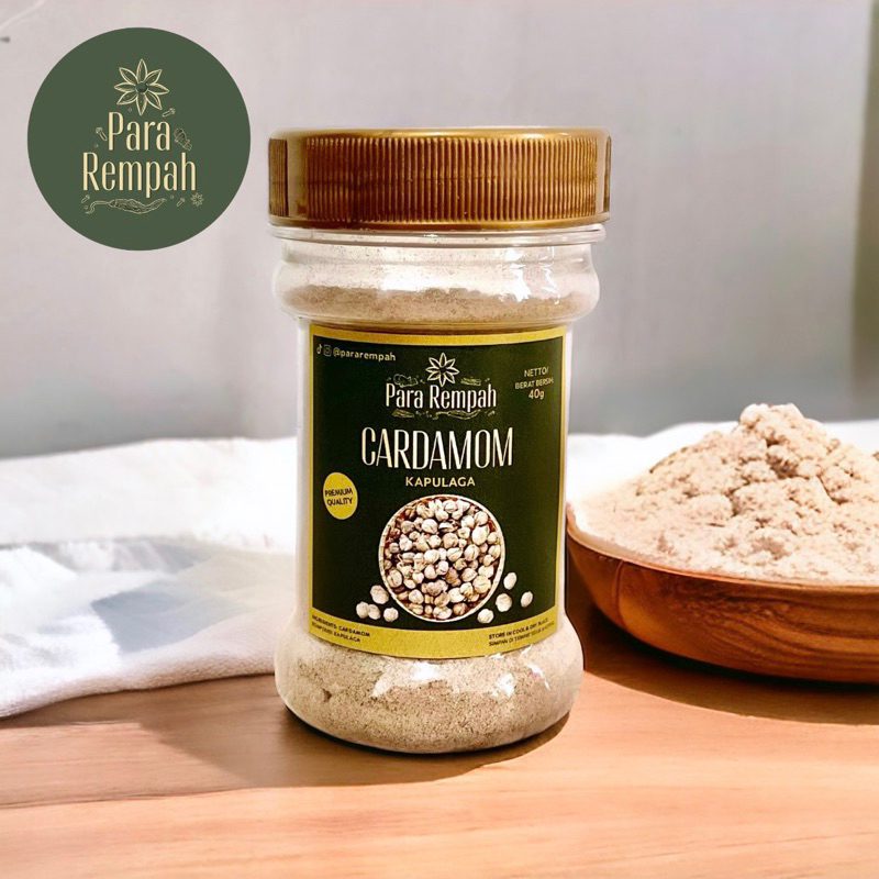 Jual Kapulaga Kapol Bubuk / Cardamom Powder - Para Rempah Bumbu Dapur ...