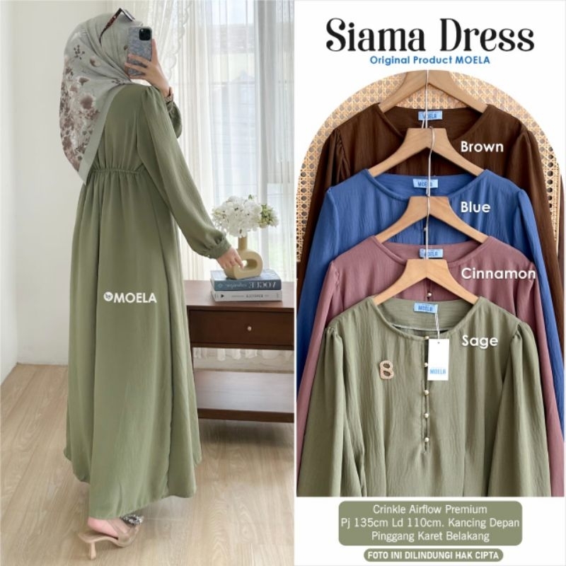 Jual Siama dress by Moela | Shopee Indonesia