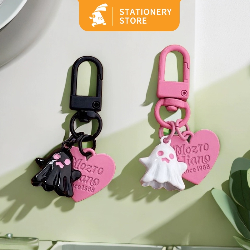 Jual keychain lucu/Gantungan Kunci Lucu Hantu/Mini Keychain/Gantungan ...