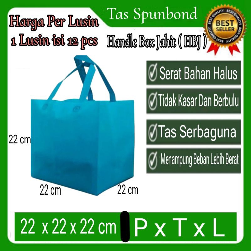 Jual 1/LSN, Tas Kain Spunbond HBJ Uk 22x22 cm Goodiebag,Souvenir ...