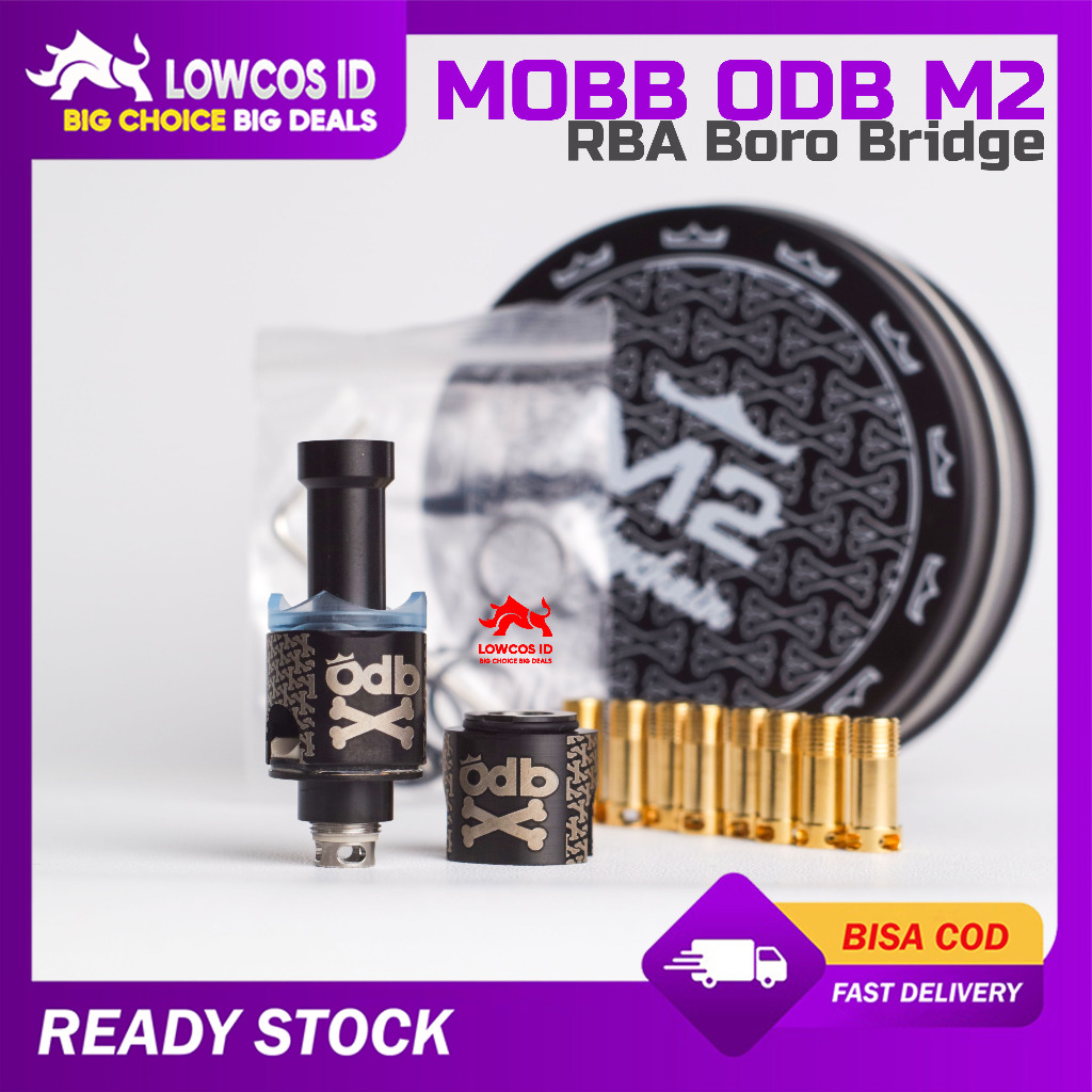 Jual MOBB M2 ODB RBA BRIDGE BLACK FOR BORO AIO | Shopee Indonesia