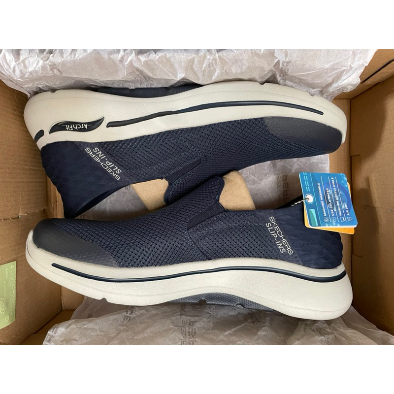 Jual sepatu skechers slip ins go walk arch fit | Shopee Indonesia