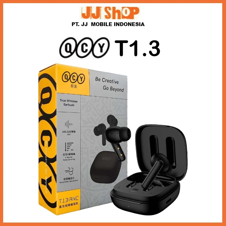Jual QCY T13 T1.3 TWS True Wireless Earbuds / Earphone 4 Mic ENC Noise Reduction Garansi Resmi ...