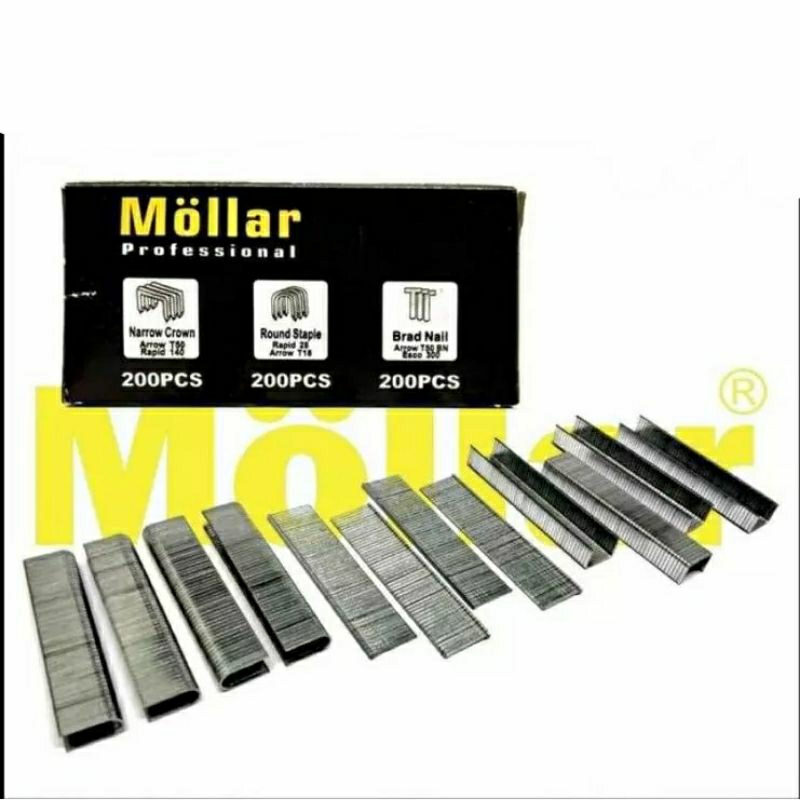 Jual ISI STAPLES MOLLAR 3 IN 1 STAPLER GUN / STAPLES GUN | Shopee Indonesia