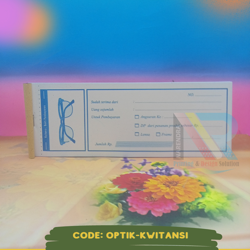 Jual Nota dan Kwitansi Optik kacamata Grosir dan Eceran 2 ply Rangkap ...