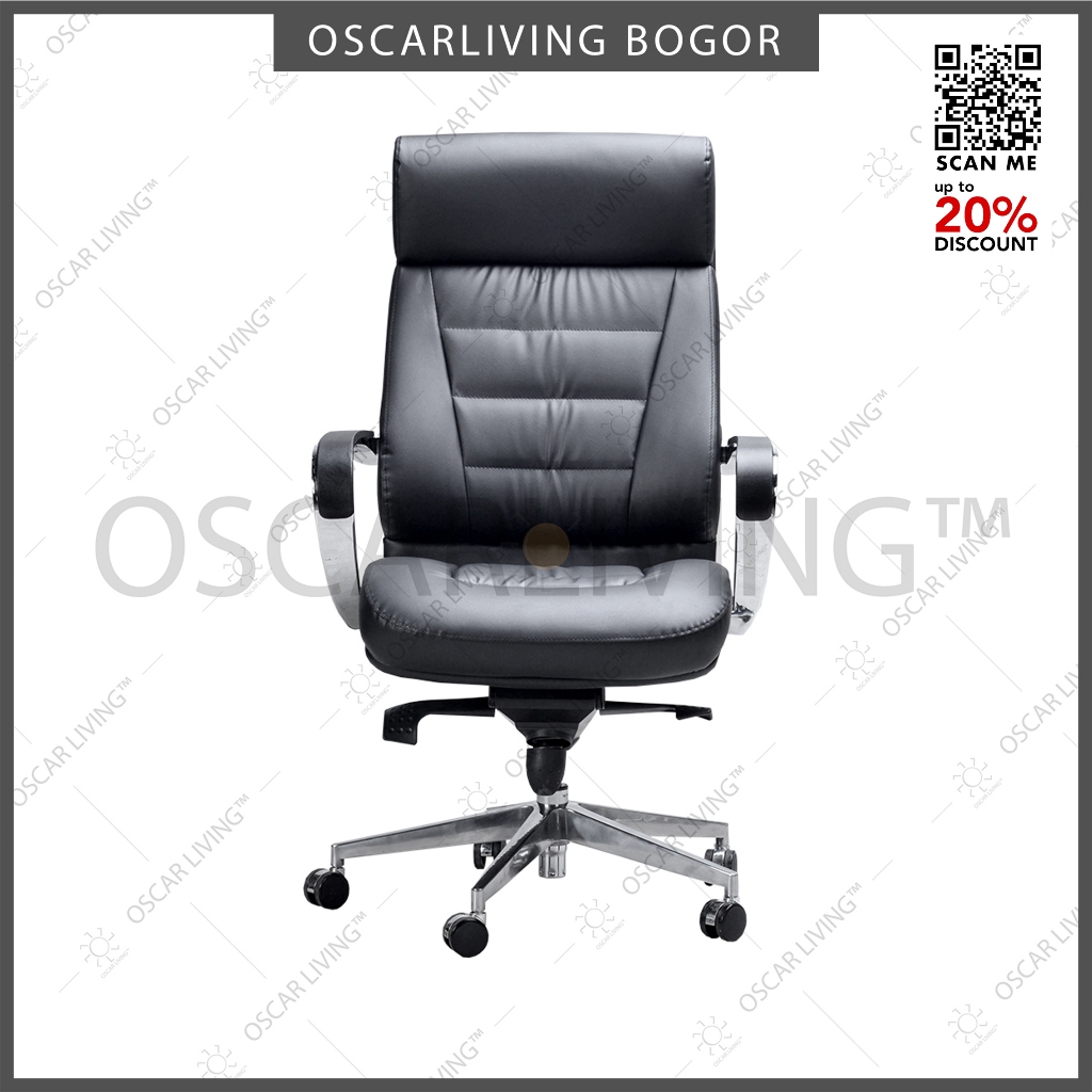 Jual Kursi Kantor INDACHI Brasco I ALHDT | Director Office Black ...