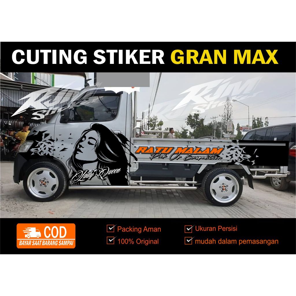Jual stiker cutting mobil pick up grand max | Shopee Indonesia