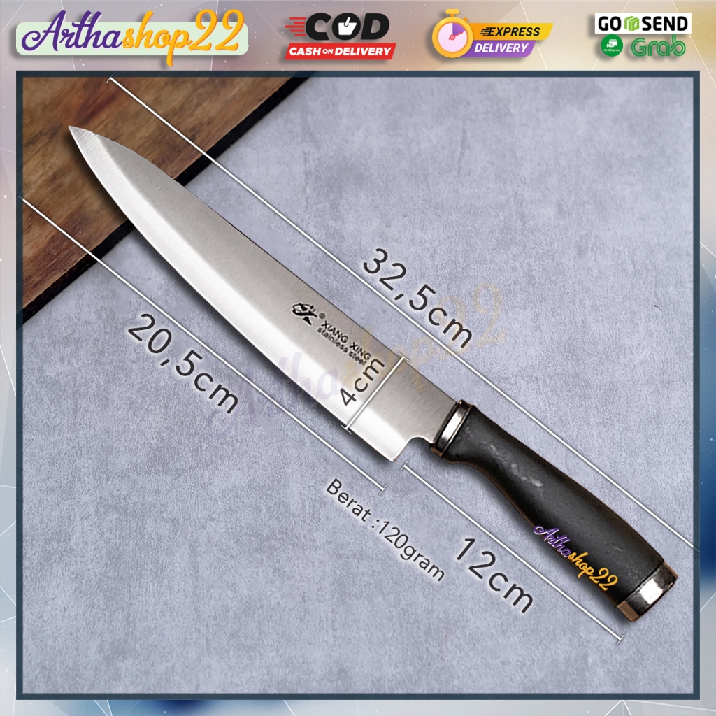 Jual Pisau dapur stainless / Pisau Koki / pisau Chef / Pisau Daging ...