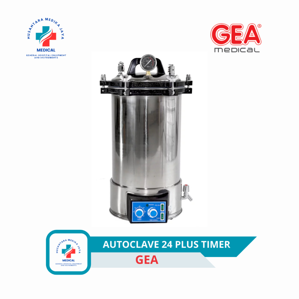 Jual Autoclave Gea 24 Liter Dengan Timer | Shopee Indonesia