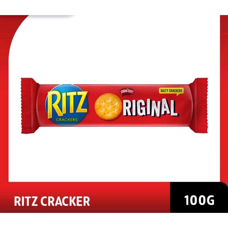 Jual Ritz Crackers Original Roll 100gr Biskuit Asin Salty Original ...