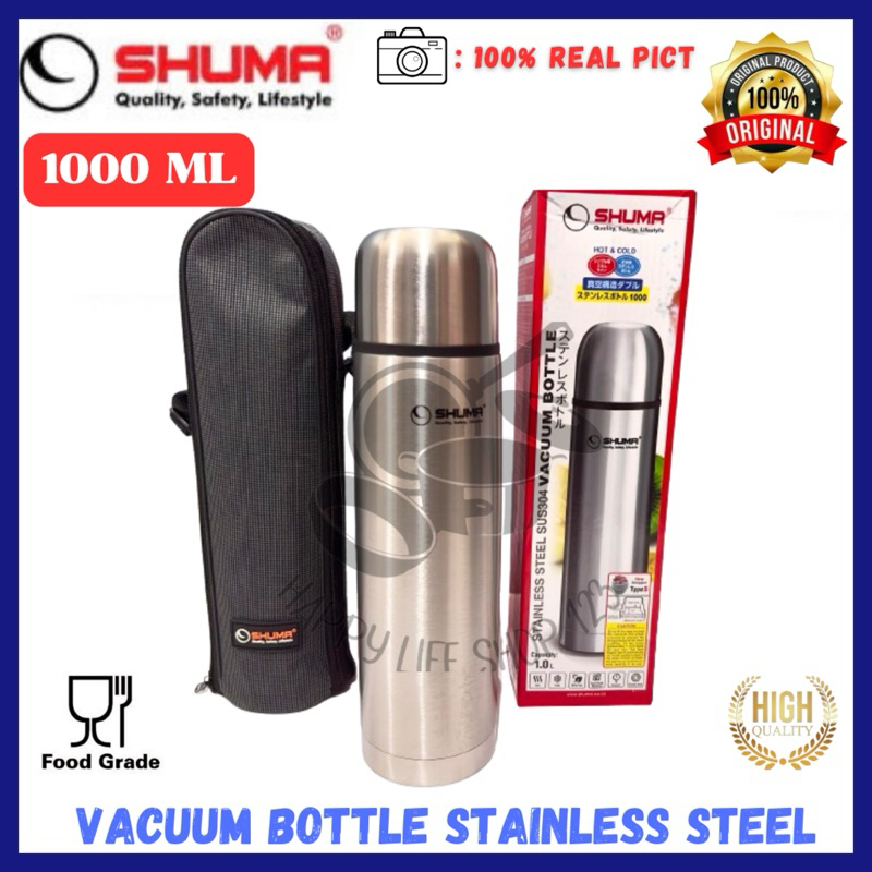 Jual Termos SHUMA 350ml/500ml/750ml/1000ml / Termos Stainless Steel ...